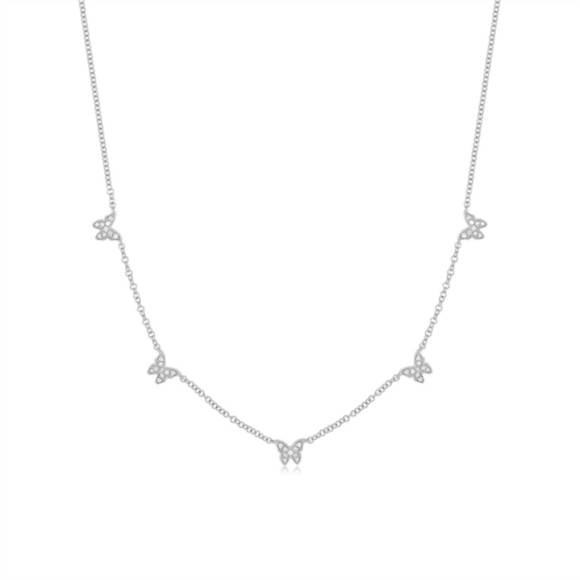 Ef Collection | Jewelry | New Ef Collection 5 Diamond Baby Butterfly ...